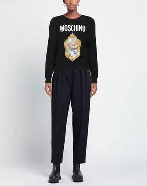 Moschino Cotton Sweatshirt - Black