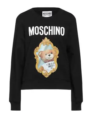 Moschino Cotton Sweatshirt - Black