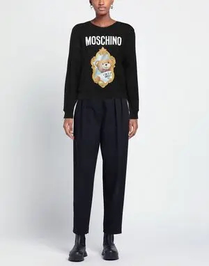 Moschino Cotton Sweatshirt - Black