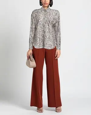 Brunello Cucinelli Floral Print Silk Shirt