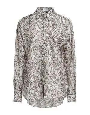 Brunello Cucinelli Floral Print Silk Shirt