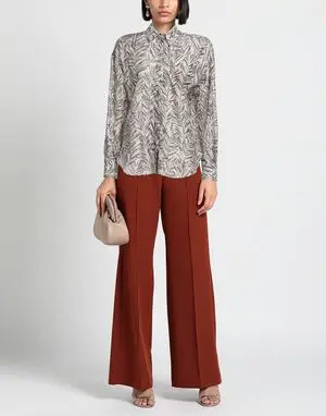 Brunello Cucinelli Floral Print Silk Shirt