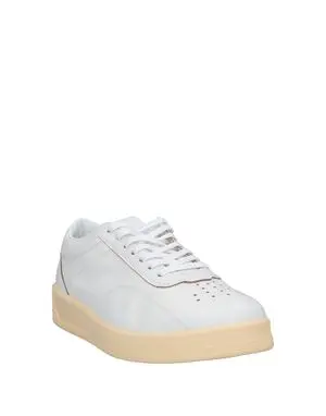 JIL SANDER Calfskin Low-top Sneakers - White