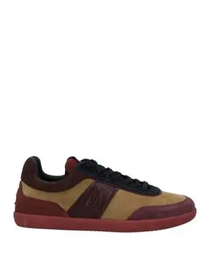 Paneled Suede Sneakers