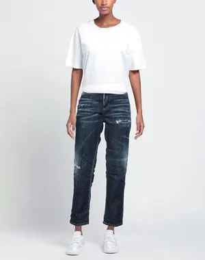 Dsquared2 Boyfriend Jeans Cotton Elastane - Blue
