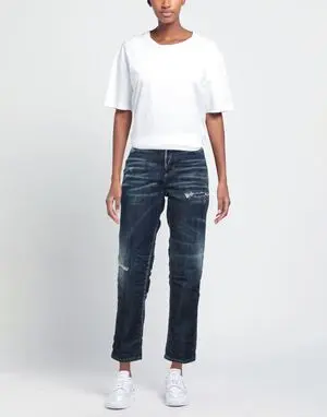 Dsquared2 Boyfriend Jeans Cotton Elastane - Blue