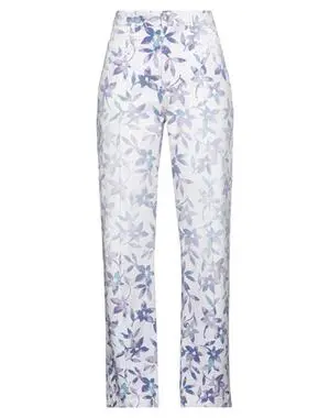 Isabel Marant Étoile Cotton Floral Straight Leg Jeans