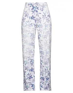 Isabel Marant Étoile Cotton Floral Straight Leg Jeans