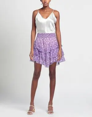 SOUVENIR Mini Skirt - Purple