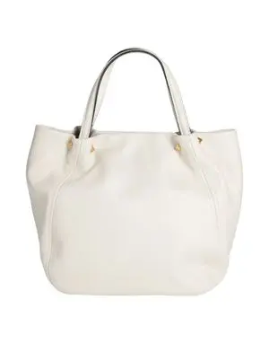 GIANNI CHIARINI Woman Handbag Mauve Size - Soft Leather Ivory