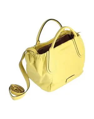 GIANNI CHIARINI Textile Fiber Handbag - Yellow