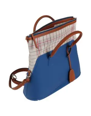 MAISON MARGIELA Tartan Patterned Tote - Blue