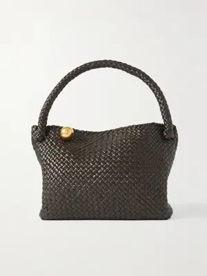 Bottega Veneta Tosca Intrecciato Leather Shoulder Bag