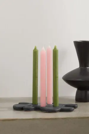 MARLOE MARLOE Net Sustain Nest Stoneware Candle Holder