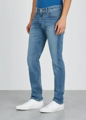 Paige Lennox Slim-leg Jeans - Blue
