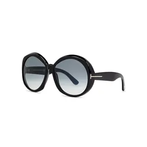 TOM FORD Annabelle Oversized Round-frame Sunglasses, Sunglasses