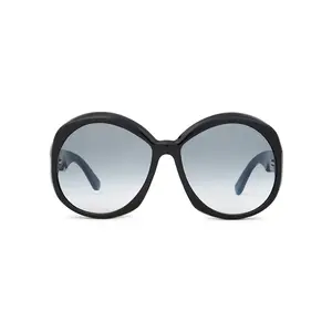 TOM FORD Annabelle Oversized Round-frame Sunglasses, Sunglasses