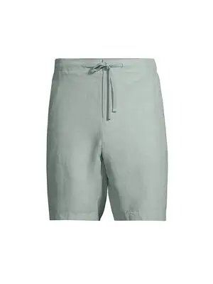 Vince Lightweight Hemp Shorts Ceramic Blue