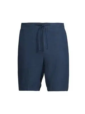 Vince Lightweight Hemp Shorts Deep Indigo