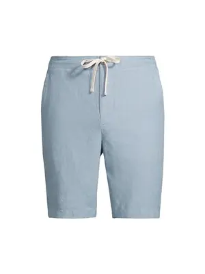 Vince Lightweight Hemp Shorts Pacific Blue