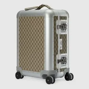 Gucci Porter Cabin Plus Trolley - Beige And Ebony Supreme