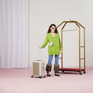 Gucci Porter Cabin Plus Trolley - Beige And Ebony Supreme