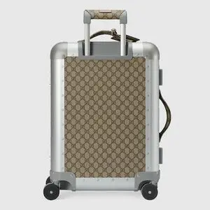 Gucci Porter Cabin Plus Trolley - Beige And Ebony Supreme