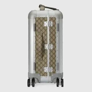Gucci Porter Cabin Plus Trolley - Beige And Ebony Supreme