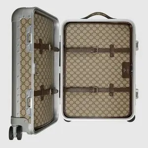Gucci Porter Cabin Plus Trolley - Beige And Ebony Supreme