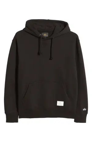 Alpha Industries Essential Hoodie Sweatshirt - Black
