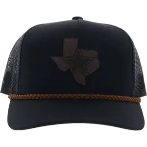 HOOEY Dallas Cowboys State Patch Trucker Snapback Hat