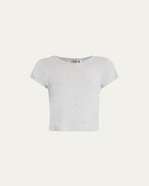 Eterne Eterne Short-Sleeve Baby Crewneck Tee - Heather Grey