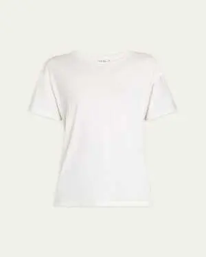 Eterne Short-sleeve Boyfriend T-shirt - Ivory