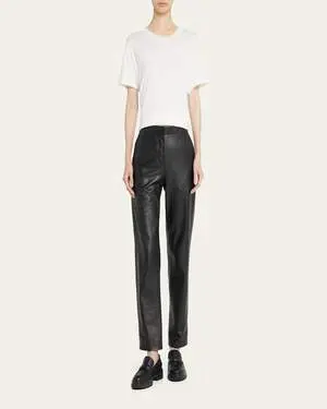 Eterne Short-sleeve Boyfriend T-shirt - Ivory