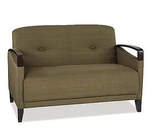 AVE SIX Avenue Six Main Street Love Seat Seaweed - One-color