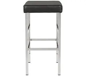 OSP HOME FURNISHINGS 30' Chrome Backless Stool