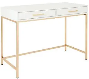 AVE SIX Alios Desk With White Gloss Finish Ospd - One-color