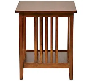 OSP HOME FURNISHINGS Sierra Side Table In Ash F Inish