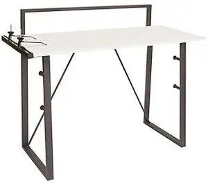 OSP HOME FURNISHINGS Tinker Desk In Light Grey Finish - One-color