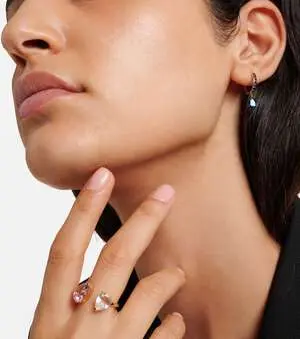 PERSEE Persée 18kt Single Earring With Sapphire And Topaz