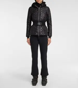JETSET Audrey Padded Ski Jacket - Black