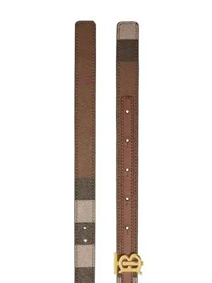 Burberry Reversible Exaggerated Check Belt