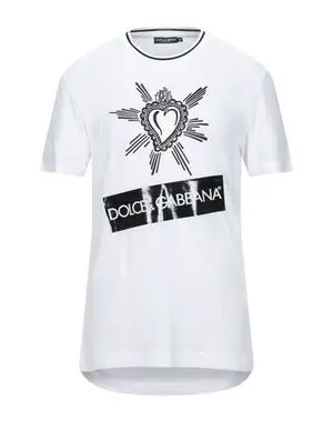 Dolce & Gabbana T-shirt Size Cotton, Viscose, Elastane