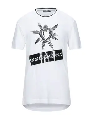 Dolce & Gabbana T-shirt Size Cotton, Viscose, Elastane