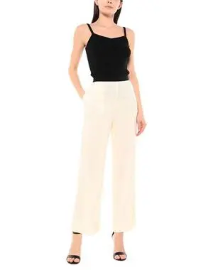 JUCCA Straight-leg Crepe Pants - White