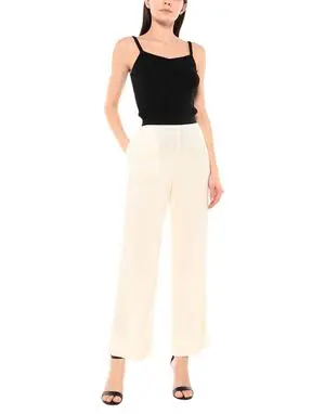 JUCCA Straight-leg Crepe Pants - White