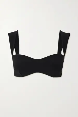 Magda Butrym Bikini Top - Black