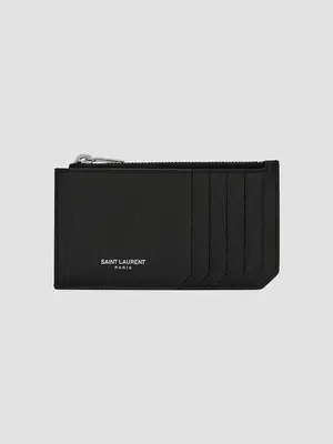 Saint Laurent Fragts Zipped Card Case