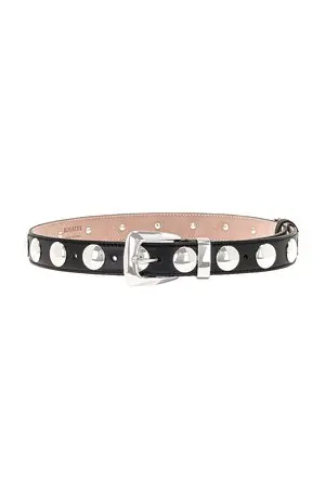 Khaite Benny Studded Leather Belt