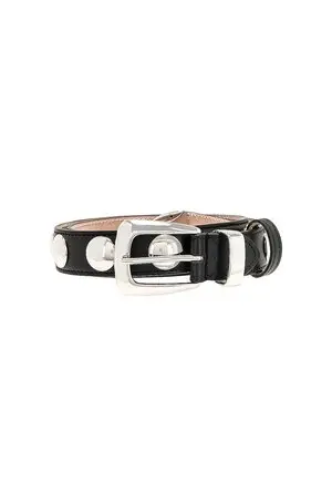 Khaite Benny Studded Leather Belt